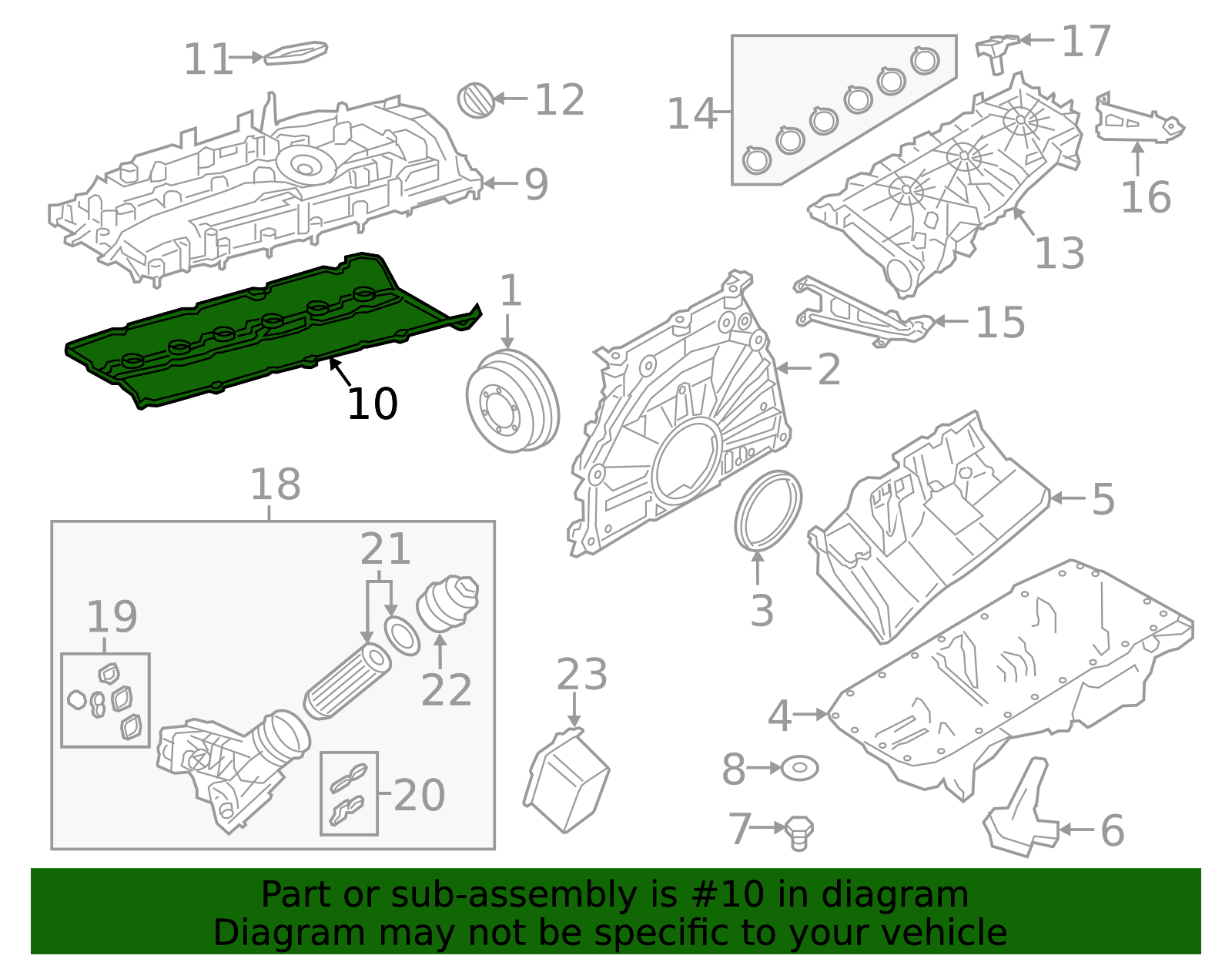 11-12-9-894-803 - 2019-2024 BMW - Valve Cover Gasket | Buy BMW Parts Now