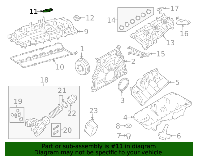 11128638246 - 2019-2024 BMW Fuel Pump Gasket (11-12-8-638-246) | BMW of ...