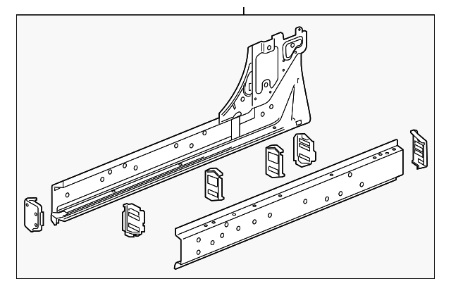 2021-2022 GM Inner Rocker 84972415 | GMPartsDirect.com