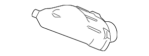 CV6Z-5E258-A - Catalytic Converter Heat Shield 2013-2019 Ford ...