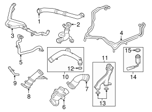 Genuine OEM Engine Coolant Thermostat Kit Part# AJ814048 Fits 2014-2021 ...