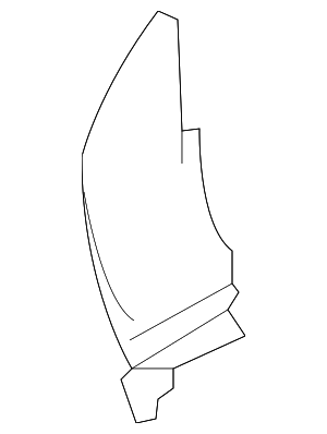 2019-2024 Chevrolet Camaro Primed Front Passenger Side Outer Grille ...