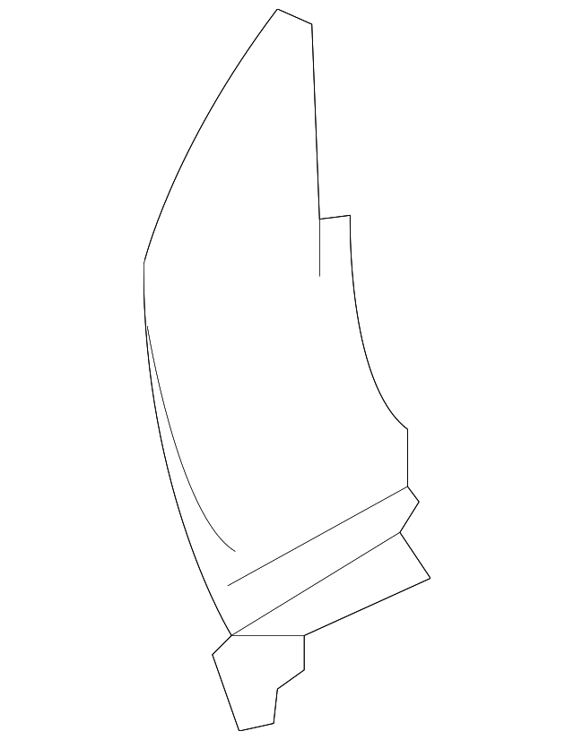 2019-2024 Chevrolet Camaro Primed Front Passenger Side Outer Grille ...