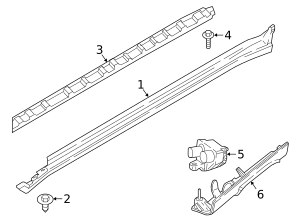 51777425470 - 2019-2021 BMW X7 Support Panel (51-77-7-425-470) | BMW of ...
