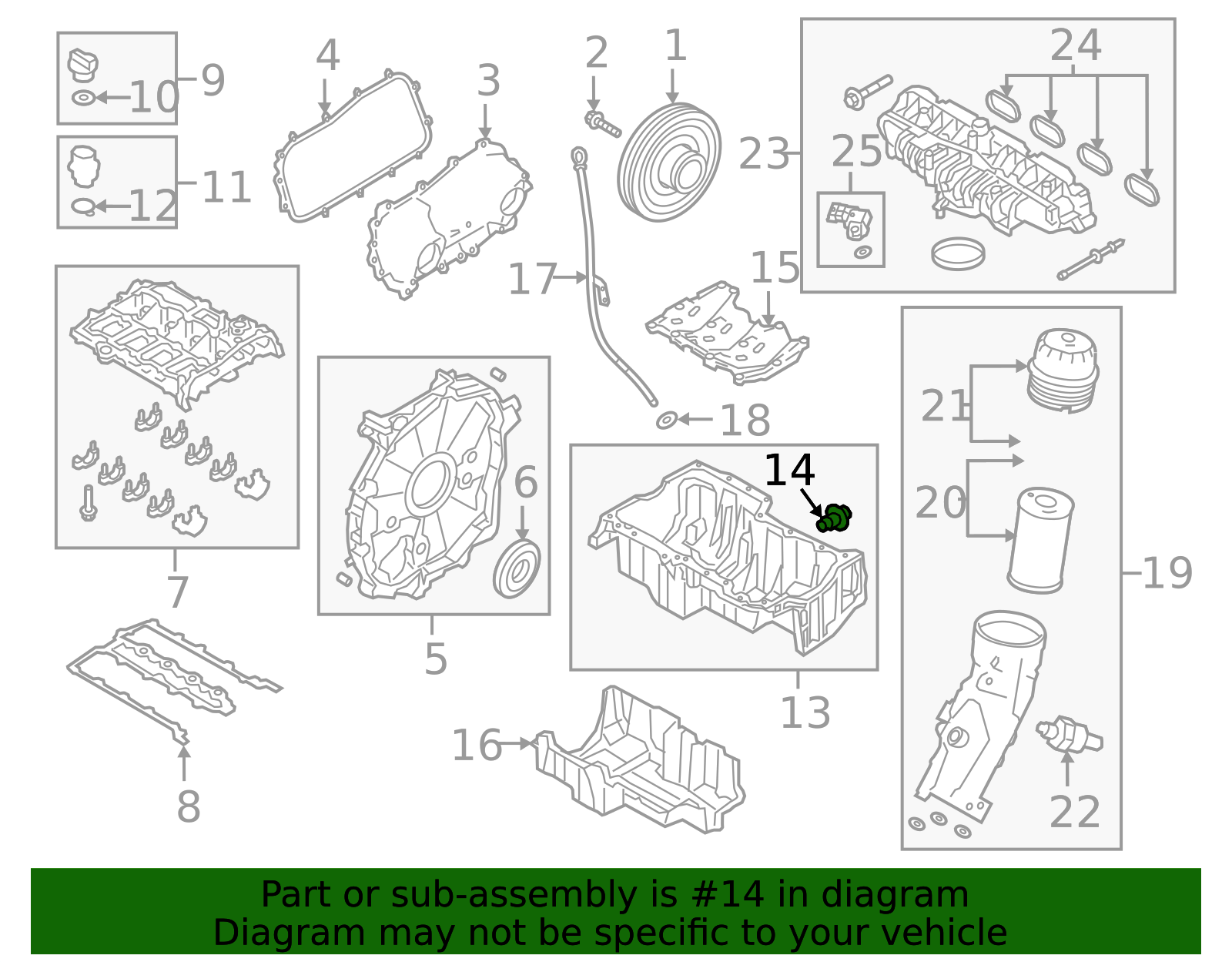 LR154091 - Drain Plug 2018-2025 Land Rover | Land Leaping Genuine ...
