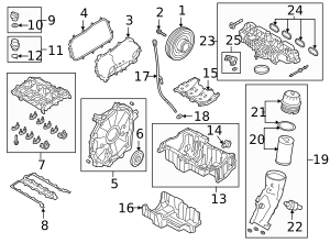 2018-2024 Land Rover Drain Plug LR154091 | OEM Parts Online