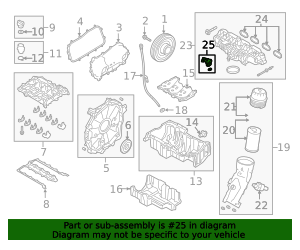 LR091865 - Sensor - 2012-2020 Land-Rover | Land Rover Parts Now