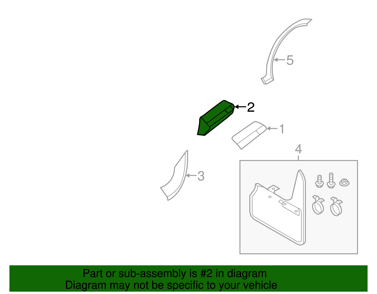 2012-2019 Volkswagen Beetle Molding 5C5-854-932-R-GRU | OEM Parts Online