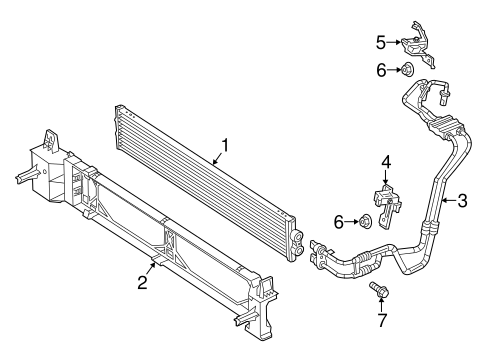 Trans Oil Cooler for 2018 Ram ProMaster 2500 | Mopar Parts Canada