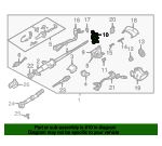2000-2009 GM Ignition Lock Cylinder Case 88965342 | GM Parts Center
