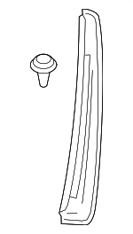 2021-2024 GM Front Molding 85136436 GM | GMPartsDirect.com
