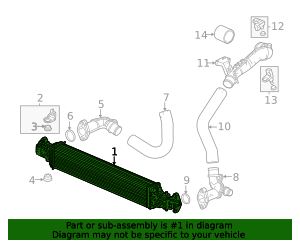 19710-64A-A01 - Intercooler 2022-2024 Honda | AutoNation Parts