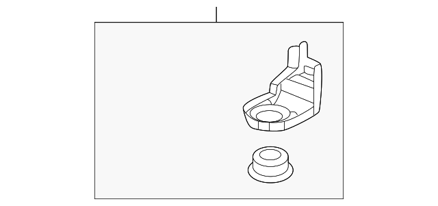 19702-64A-A00 - 2022-2025 Honda - Inter-Cooler Mount Bracket | Genuine ...