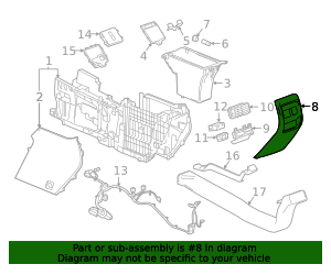 2019-2020 Cadillac XT4 Rear Panel 84570223 | GMPartsDirect.com