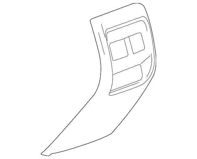 2019-2020 Cadillac XT4 Rear Panel 84570223 | GMPartsDirect.com