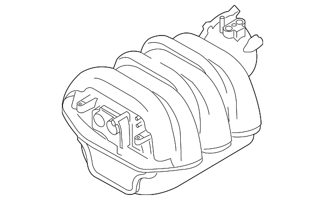 2005-2009 Audi Intake Manifold 06E-133-210-P | OEM Parts Online