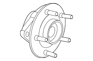 2017-2024 Jeep Compass HubAndBrg 68588514AA | Mopar Parts Canada