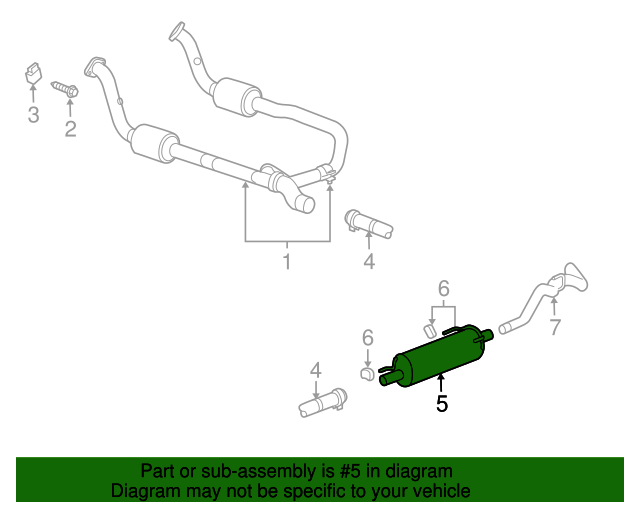 52121938AE - Transmission Support Bracket And Insulator - 2007-2012 ...