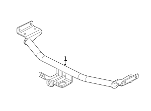 Genuine Tow Hitch for 2019-2021 Hyundai Tucson | Part# D3F61-AU000 ...