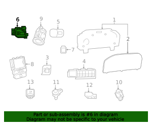 2019-2024 Ram Switch 68368381AF | Mopar Parts Canada