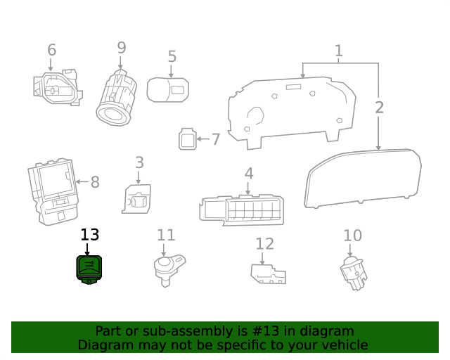 2020 Ram 3500 Power Outlet 68467945AA | TascaParts.com