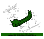 6410F479 - Bumper Cover 2020-2024 Mitsubishi Outlander Sport ...