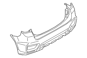 6410F479 - Bumper Cover 2020-2024 Mitsubishi Outlander Sport ...