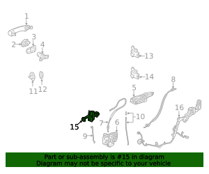 (Replaces 84487916) Front Side Door Check Link 85626941 GM ...
