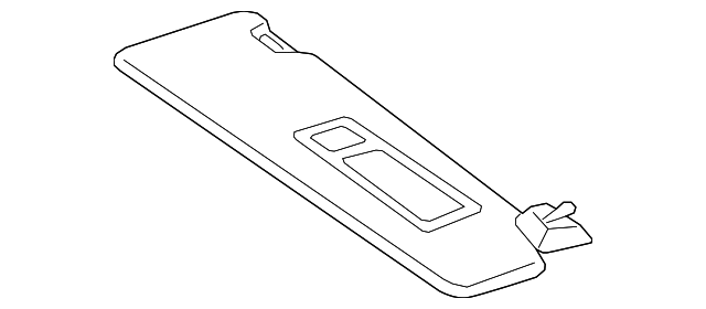 51167325425 - 2014-2020 BMW Sun-Visor (51-16-7-325-425) | BMW of South ...