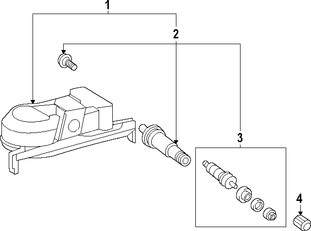 2023-2024 Lexus Sensor Kit 04423-0E060 | Express Lexus Parts
