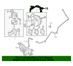 2014-2019 Ford Brake Vacuum Hose GB5Z-9C490-A | OEM Parts Online