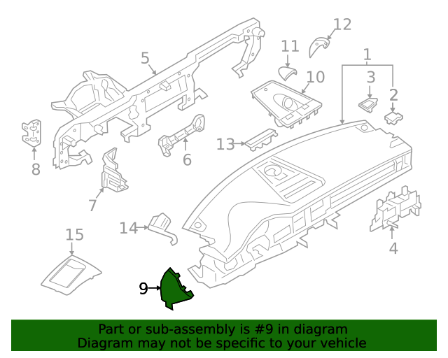 Genuine Porsche 971-857-175-OL7 |Side Cover | FREE Shipping on Most ...