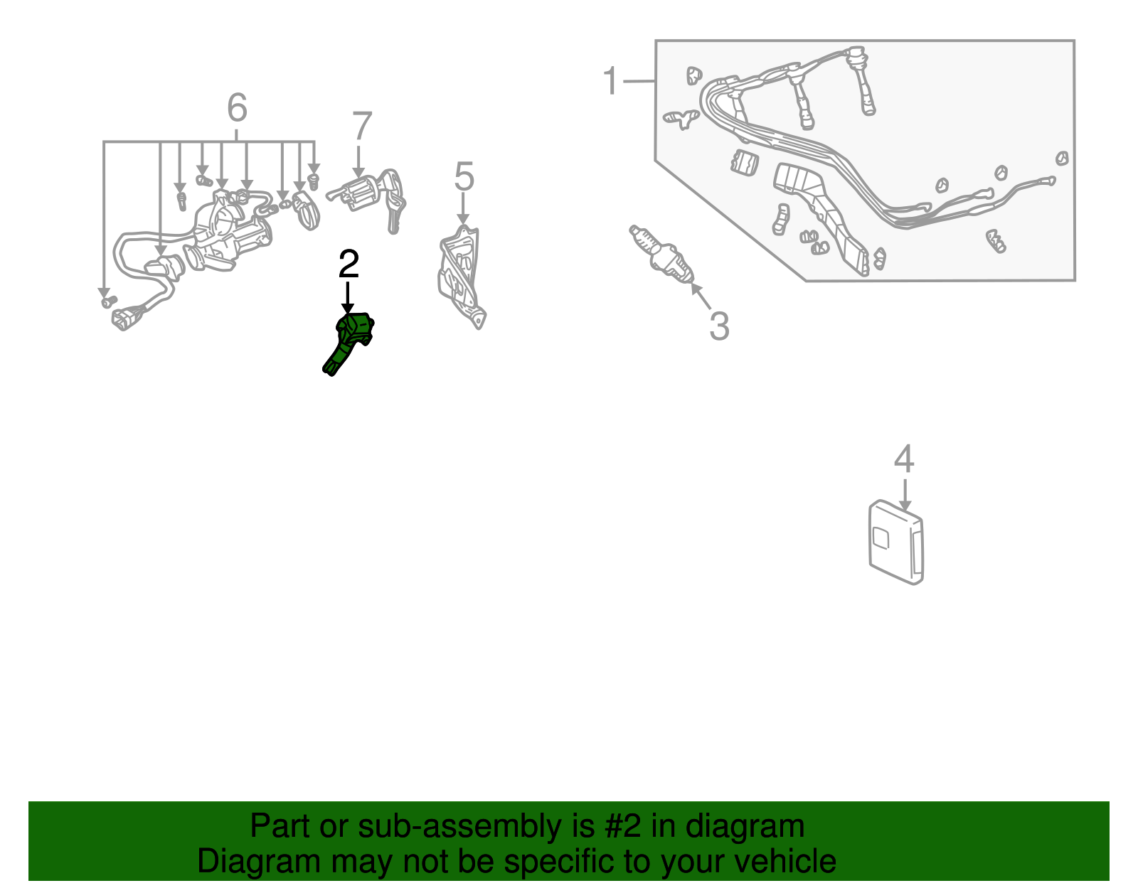 MD372045 - Ignition Coil 2003-2006 Mitsubishi Montero | Mitsubishi ...