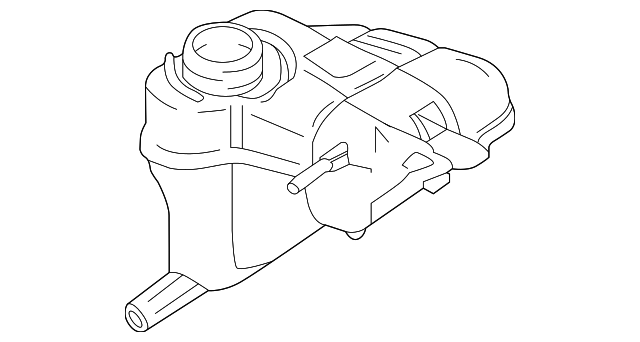 2010-2012 Ford Reservoir Tank BE5Z-8A080-B | OEM Parts Online