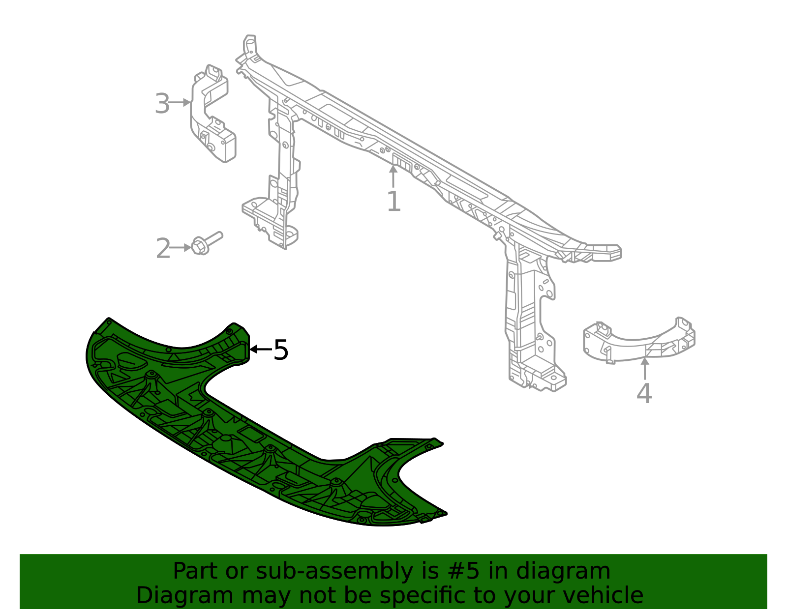 2021-2023 Hyundai Elantra Under Cover 29110-AB000 | OEM Parts Online