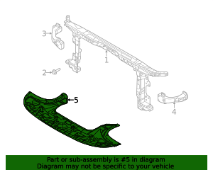 2021-2025 Hyundai Elantra Under Cover 29110-AA000 | OEM Parts Online