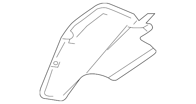 2010-2013 Mazda 3 Insulator - Passenger Side (RH) BBN5-56-681A ...