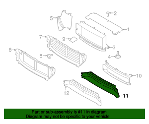 2020 Volvo XC90 Lower Guide 31663795 | TascaParts.com