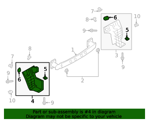 2019 Mazda 3 Splash Shield - Driver's Side (LH) BDTS-50-350 ...