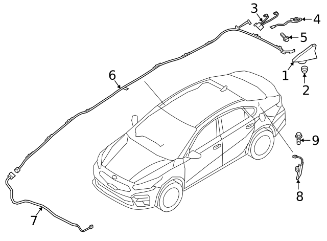 96295-M7000 - Capacitor - 2019-2021 Kia Forte | World Kia Parts