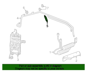 2006-2019 GM Automatic Transmission Fluid Cooler Pipe Fitting Seal ...