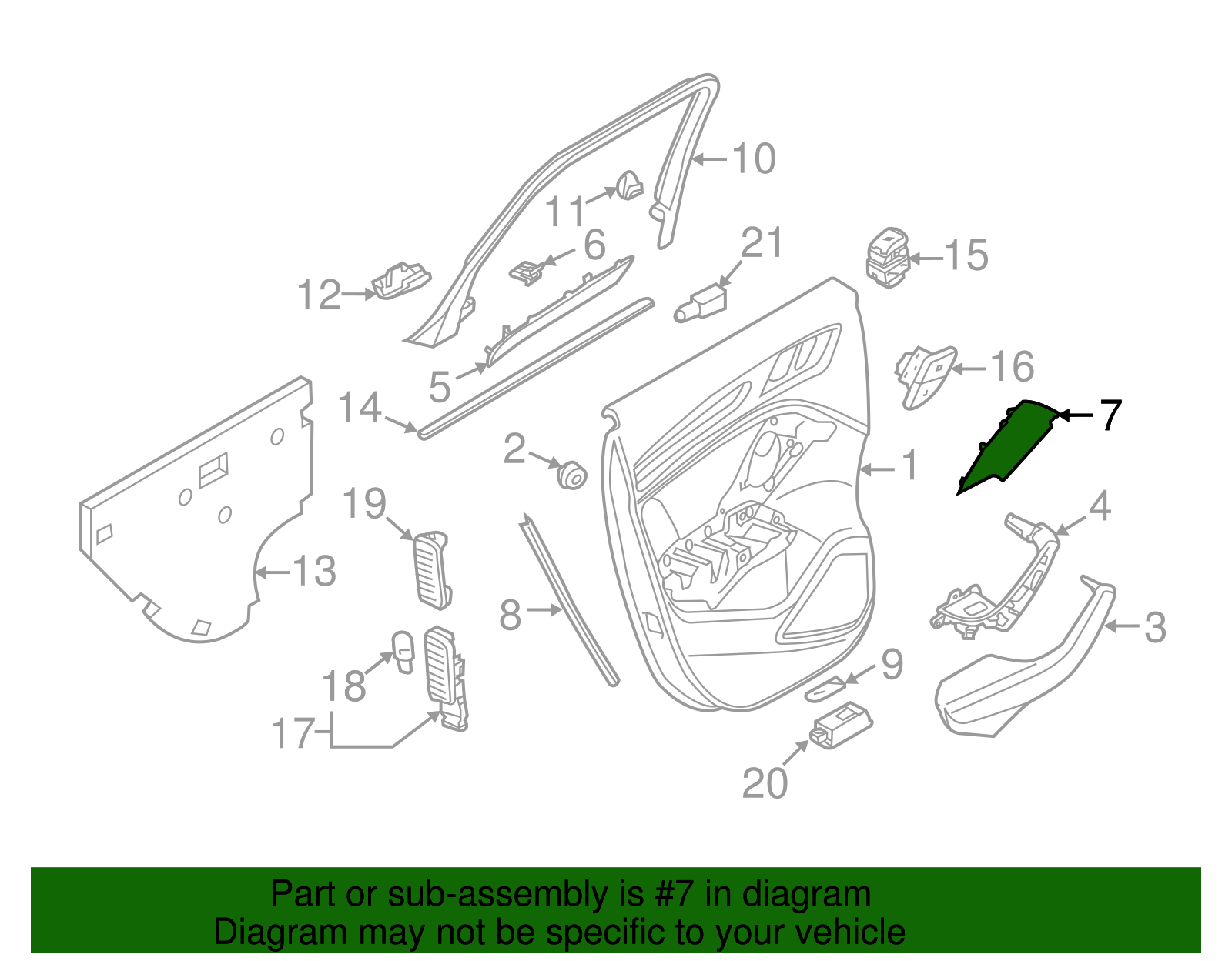 8V4-035-793-A-SC3 - High-Quality Speaker Cover for 2015-2020 Audi ...