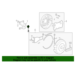 1997-2022 GM Multi-Purpose Nut 11516754 | GMPartsDirect.com