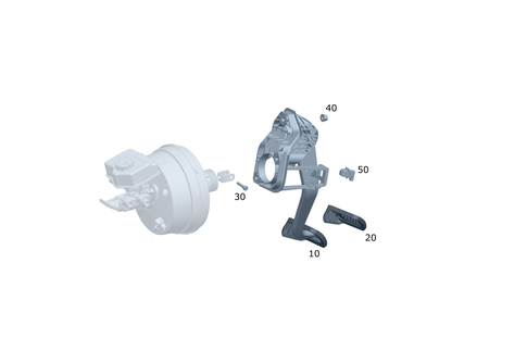Pedal Assembly with Bearing for 2025 Mercedes-Benz GLS450 | MB Online Parts
