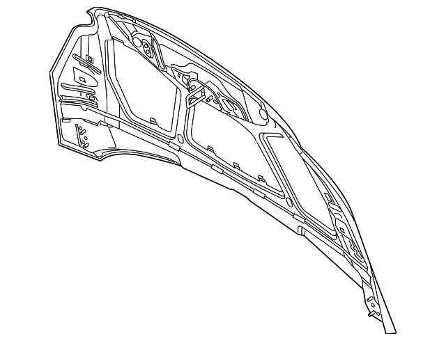 2015-2018 Ford Focus Hood Panel F1EZ-16612-A | Blue Springs Ford Parts