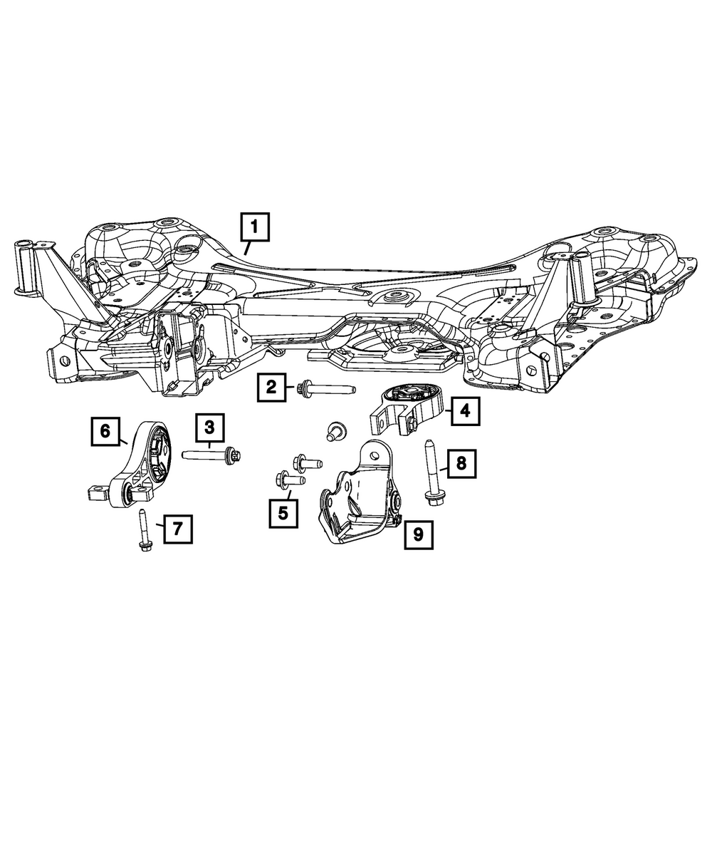 2024 Ram ProMaster EV Pivot Bracket 68535975AA | My Mopar Parts