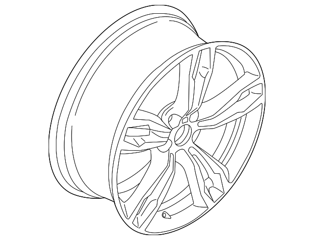 36116856070 - 2016-2020 BMW X1 Wheel, Alloy (36-11-6-856-070) | BMW of ...