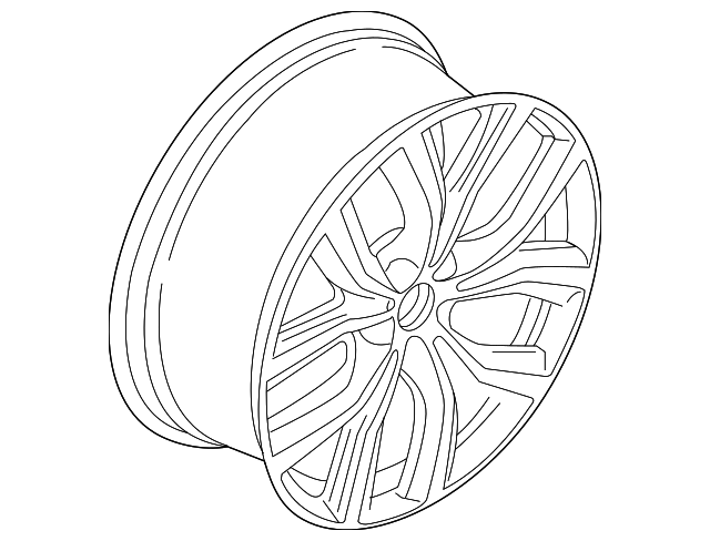 36116856069 - 2016-2020 BMW X1 Wheel, Alloy (36-11-6-856-069) | BMW of ...