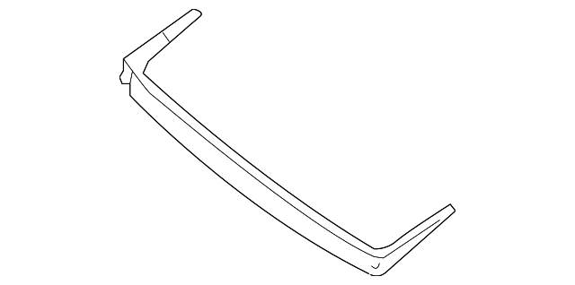 2009-2014 Nissan Maxima Deflector 91280-9N02A | Nissan Parts Plus