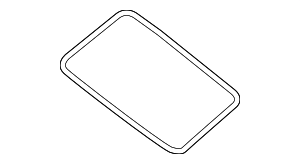 2009-2014 Nissan Maxima Glass Weather-Strip 91346-9N02A | Nissan RVA